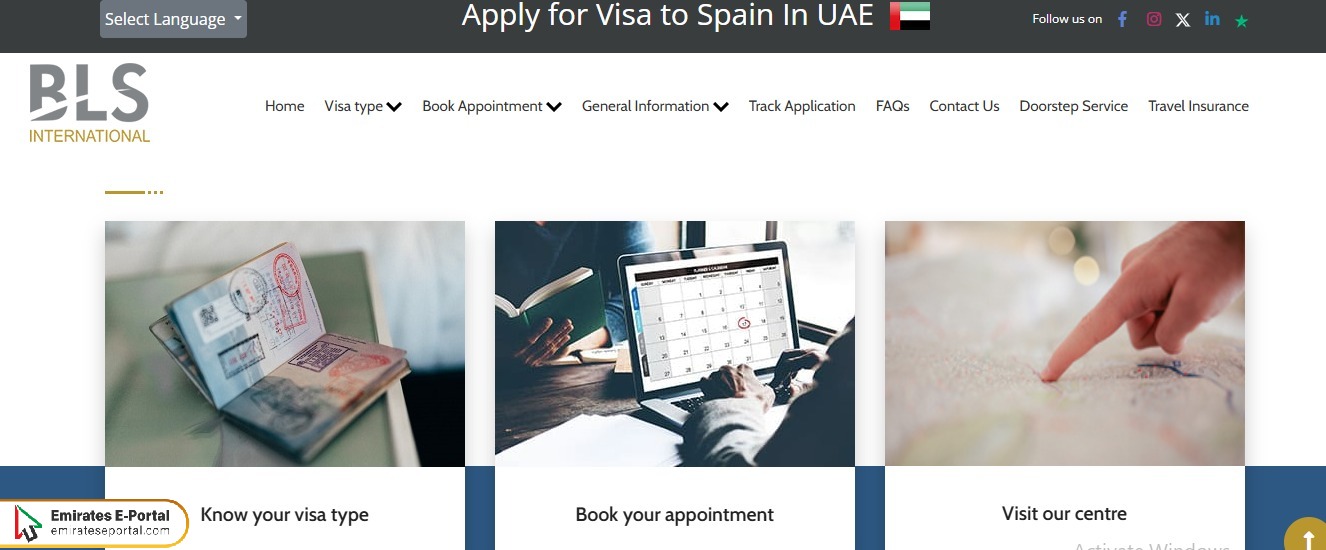 How to apply for a Spanish Visa from Dubai? - Emirates E-Portal