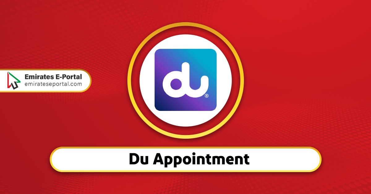 How to Book Appointment in Du? - Emirates E-Portal