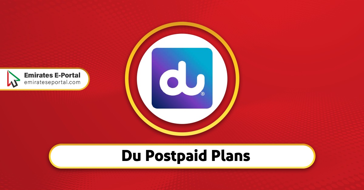 Du Postpaid Plans Offers 2026 - Emirates E-Portal