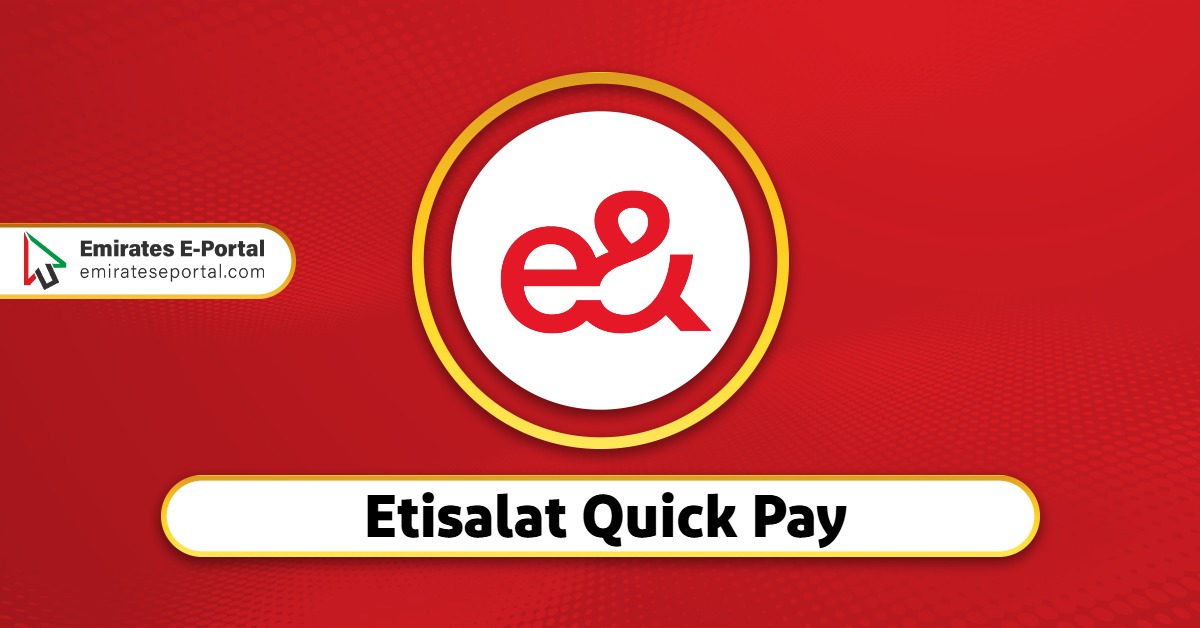 Etisalat Quick Pay - Emirates E-Portal