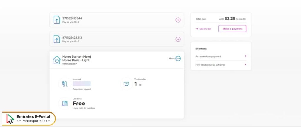 How to Cancel Du Home Internet - Emirates E-Portal