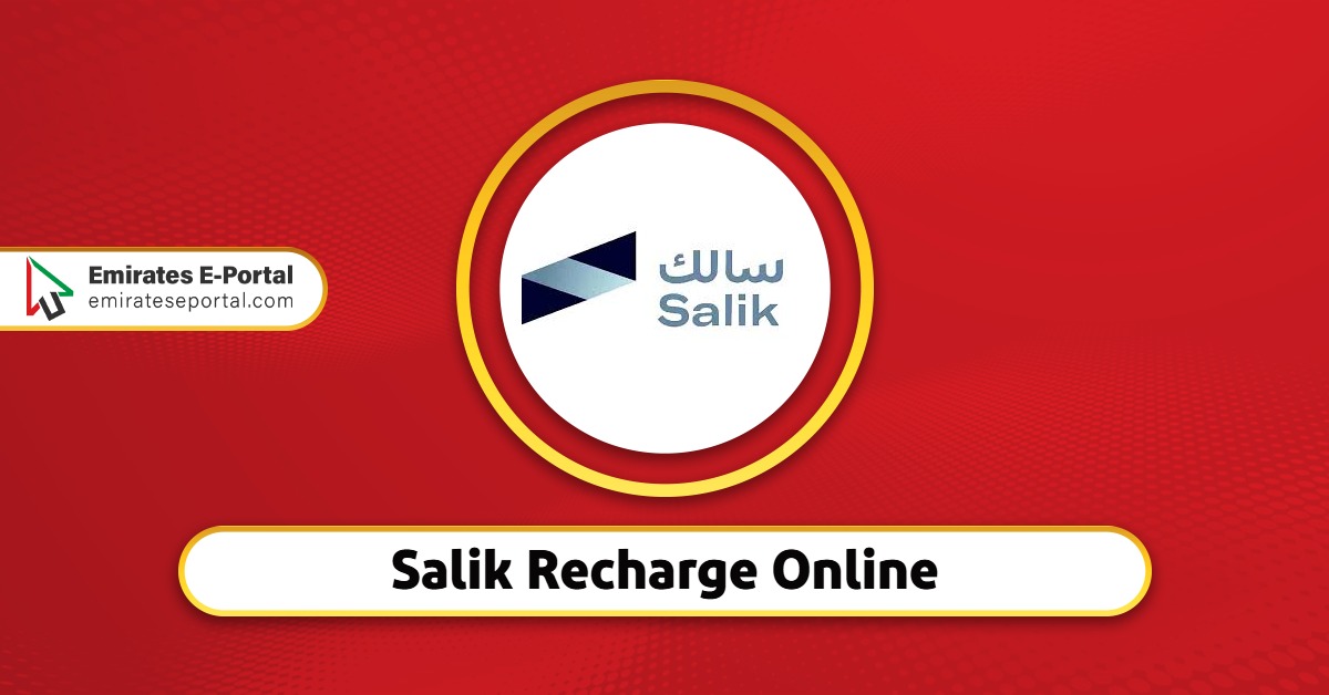 Salik Recharge Online: Top up your Salik - Emirates E-Portal
