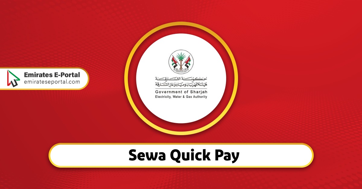 Sewa Quick Pay Online - Emirates E-Portal
