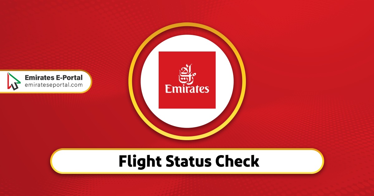 Check Flight Ticket Status Online - Emirates E-Portal