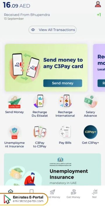 How to Transfer Money from C3 Card to UAE Bank Account?