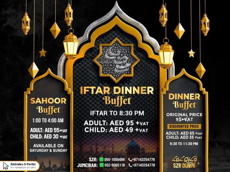 Lal Qila Iftar Buffet Price 2026 - Emirates E-Portal