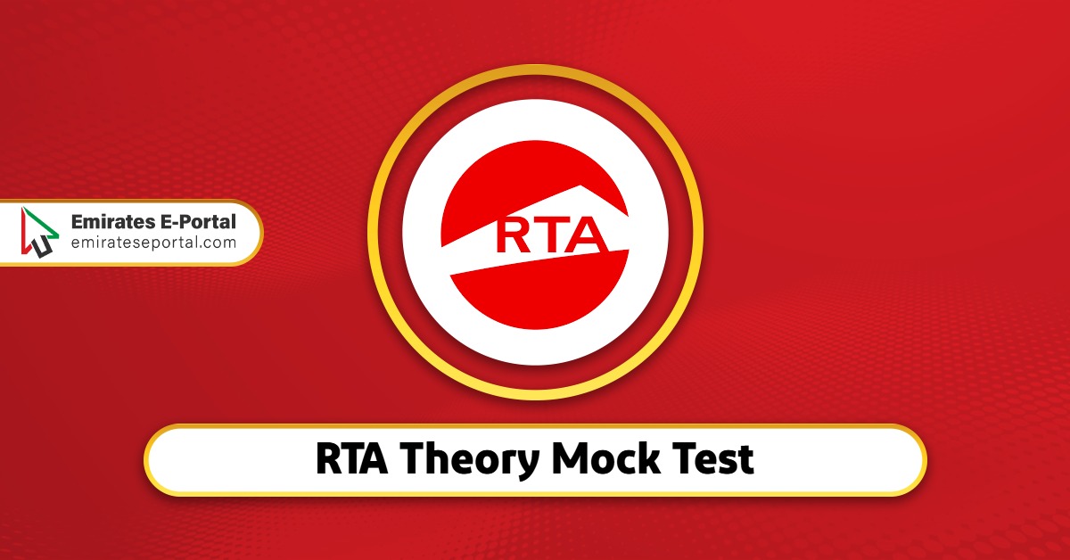 RTA Theory Mock Test - Emirates E-Portal