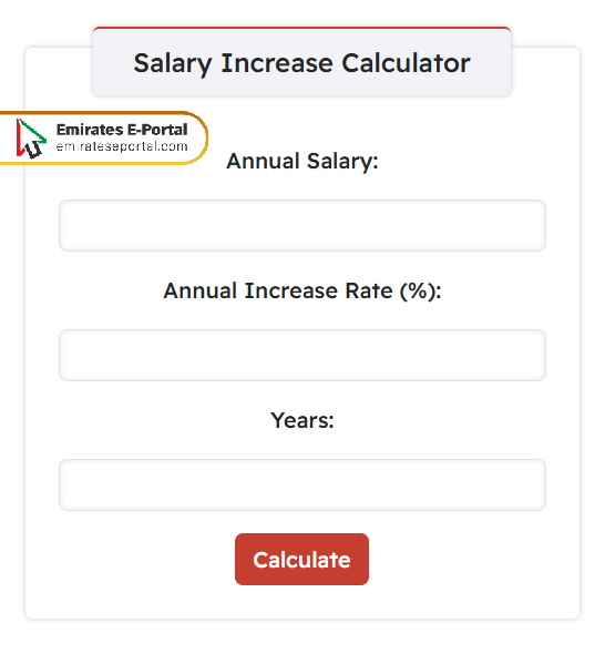 Salary Increase Calculator UAE 2026 – Calculate Your Raise Easily ...